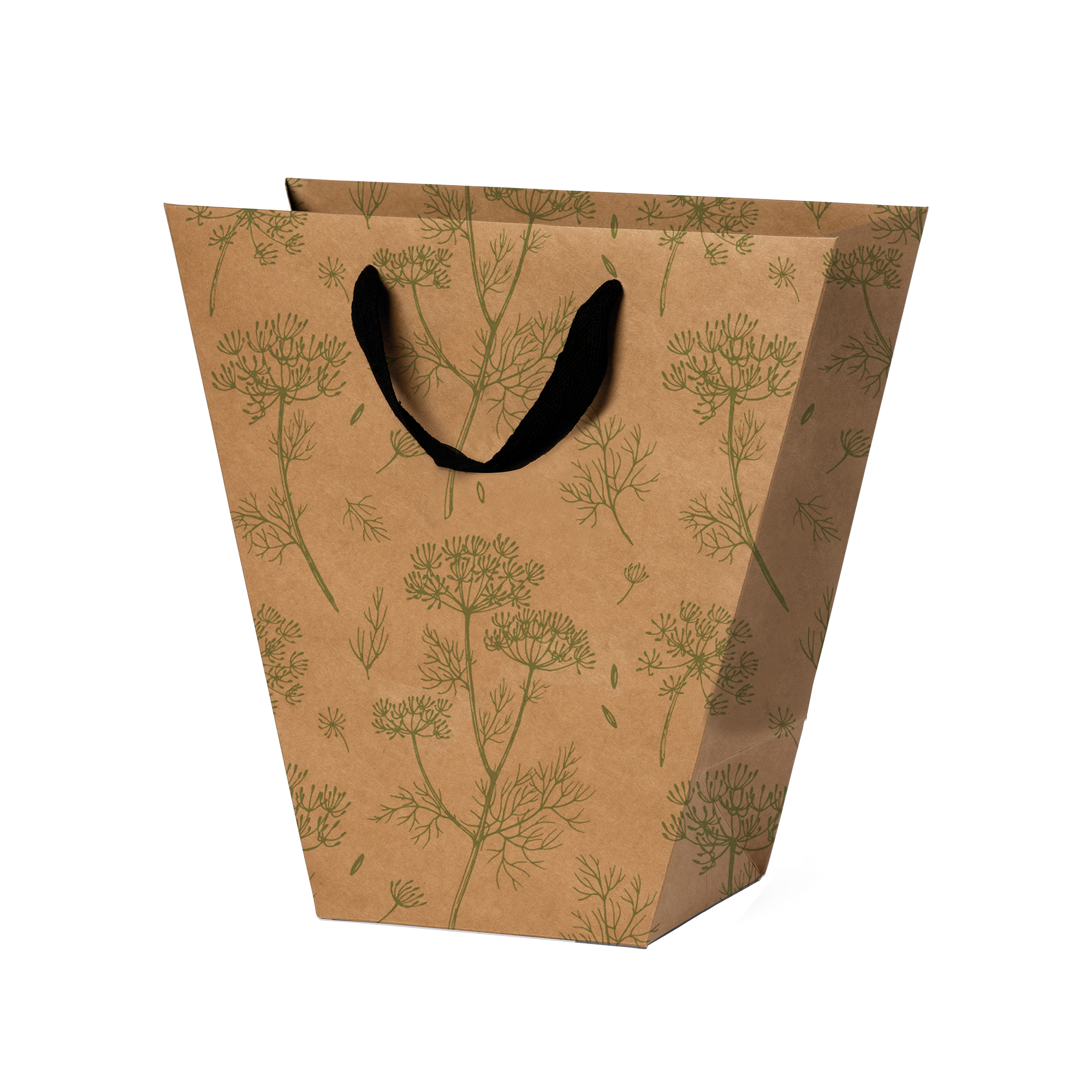 Trapezoid Paper Bags • Mayapack